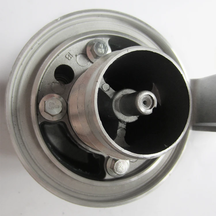 Excavator Spare Parts 6CT 6L Engine Lubricating Oil Cooler Cover ...