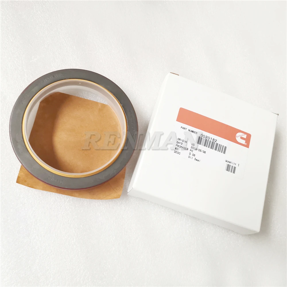 V28 VTA28 Cummins Crankshaft Rear Oil Seal 3020182 3003877 152890 ...