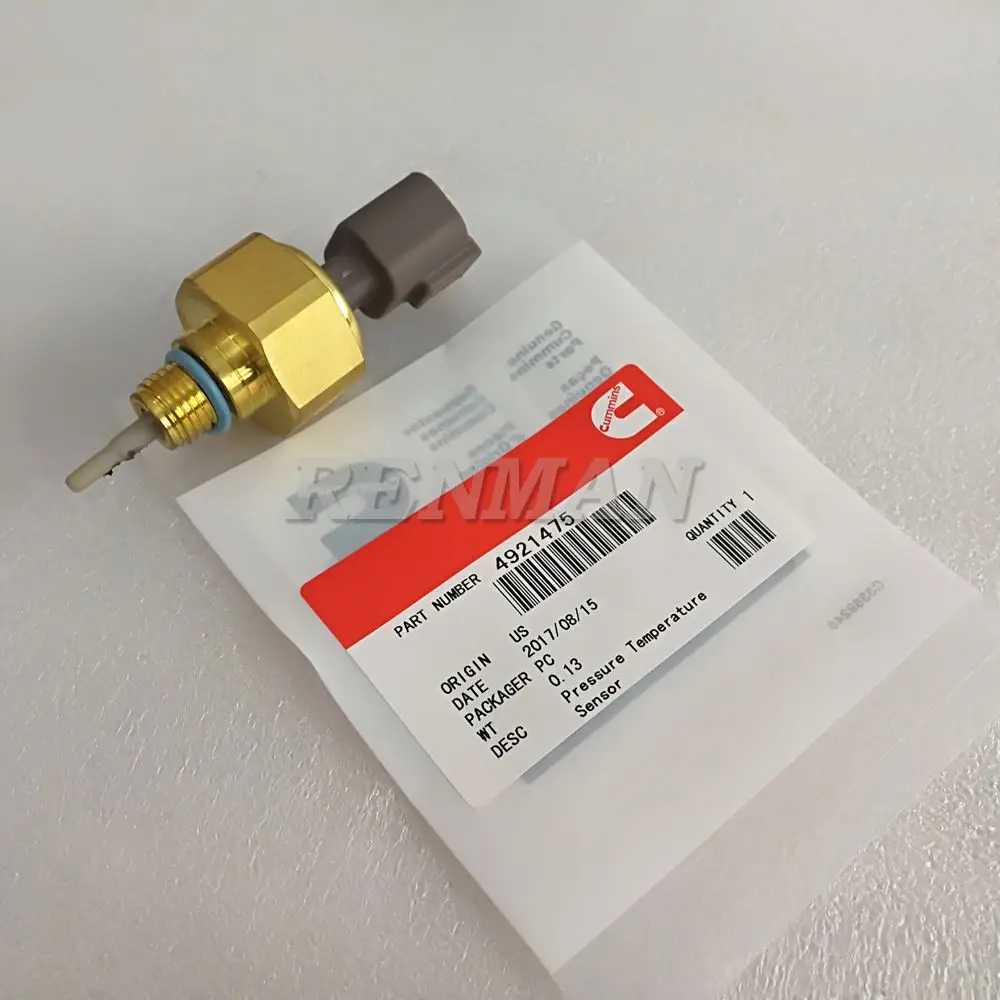 X15 Cummins Pressure Prs Temperature Sensor 3331231 3331230 3417185 ...