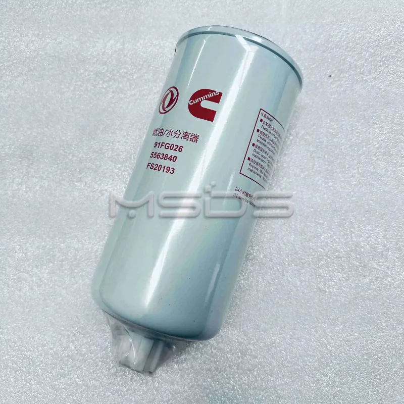 Filtro de combustible L9 QSL9 Cummins C5563840 FS20193 91FG026 ...