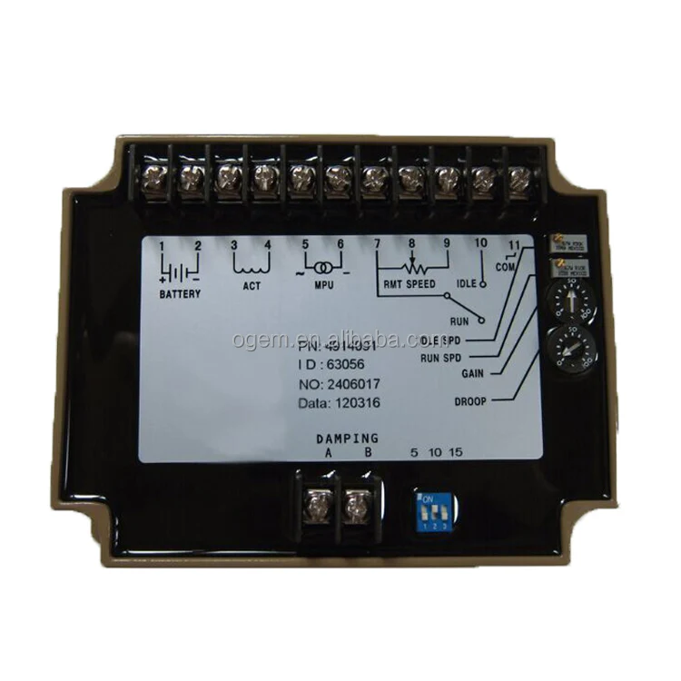 governor speed controller 4296675 3044195 3098693 3044196 4296674 ...