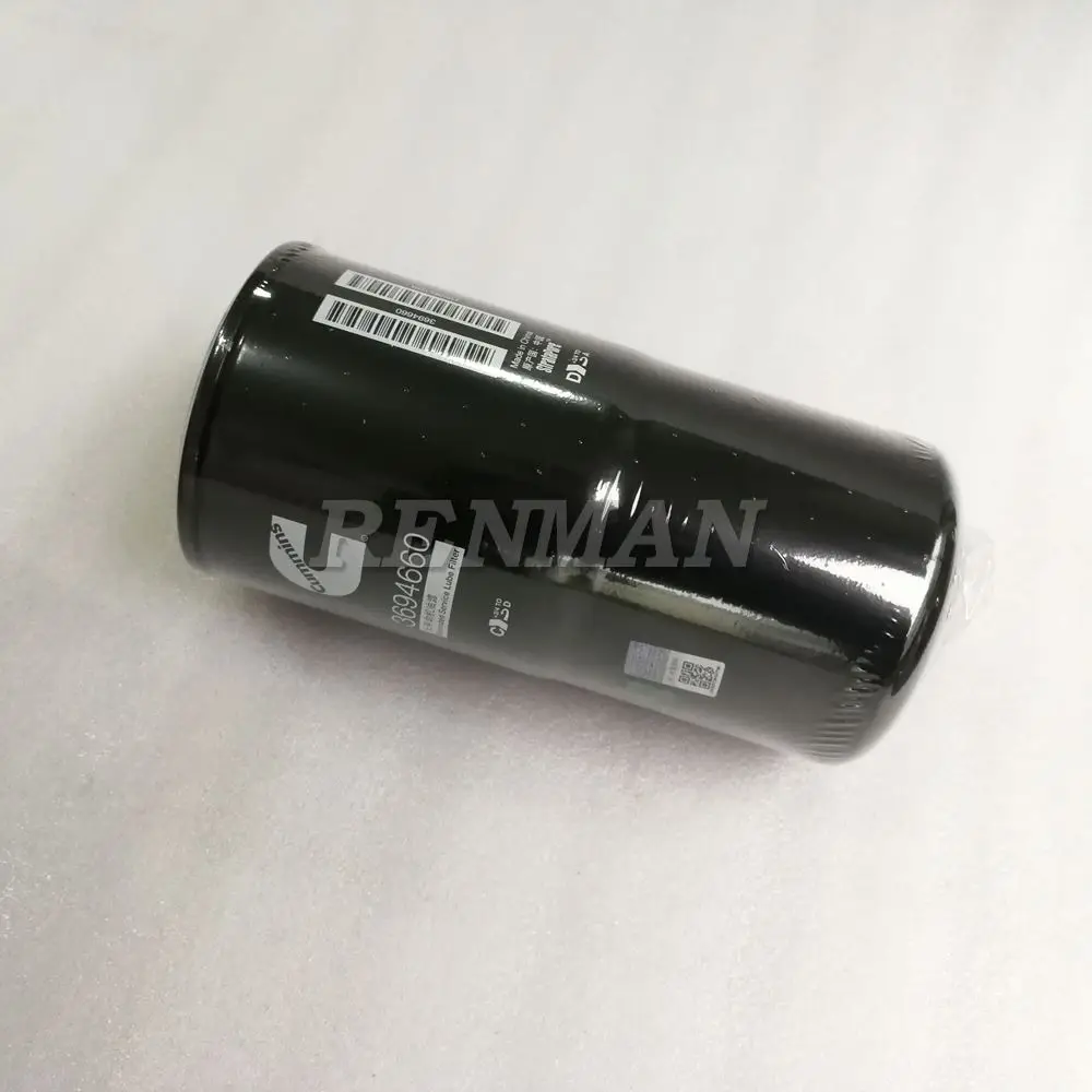Filtro de aceite lubricante Cummins ISG 3694660 3693026 3696820 para ...