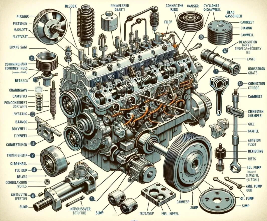 Everything You Need To Know About Critical Parts of Diesel Engines ...